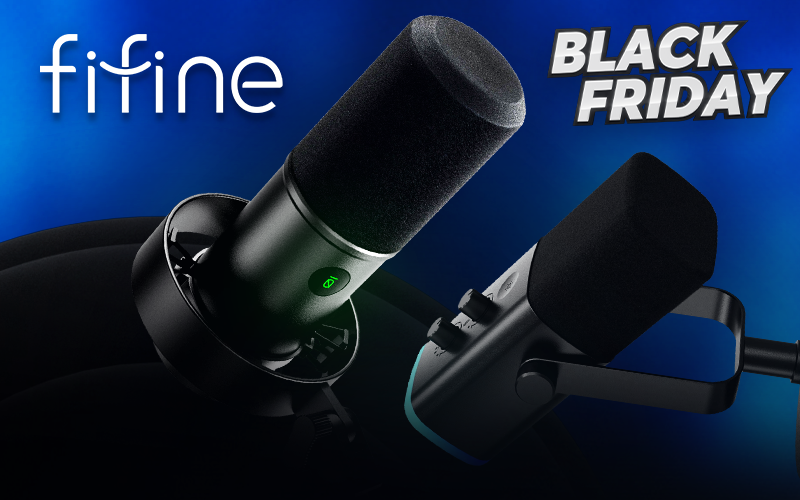 Fifine Black Friday - MaxGaming.com
