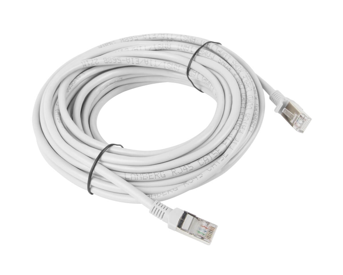 Lanberg Cat6 UTP Network Cable 10m Grey - MaxGaming.com