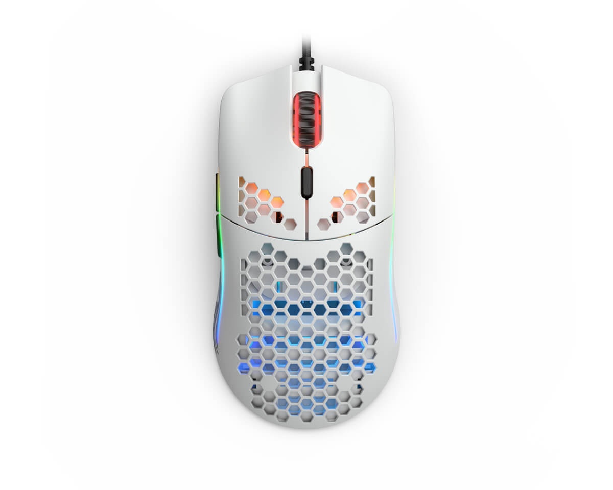 Glorious Model O- Gaming Mouse White - MaxGaming.com