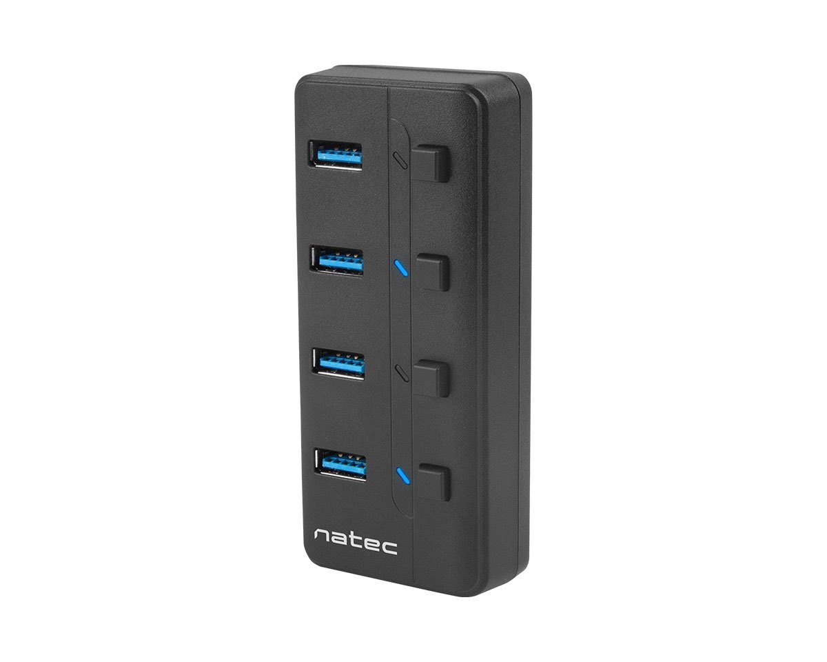Natec Mantis 2 3.0 USB Hub 4 Ports - MaxGaming.com