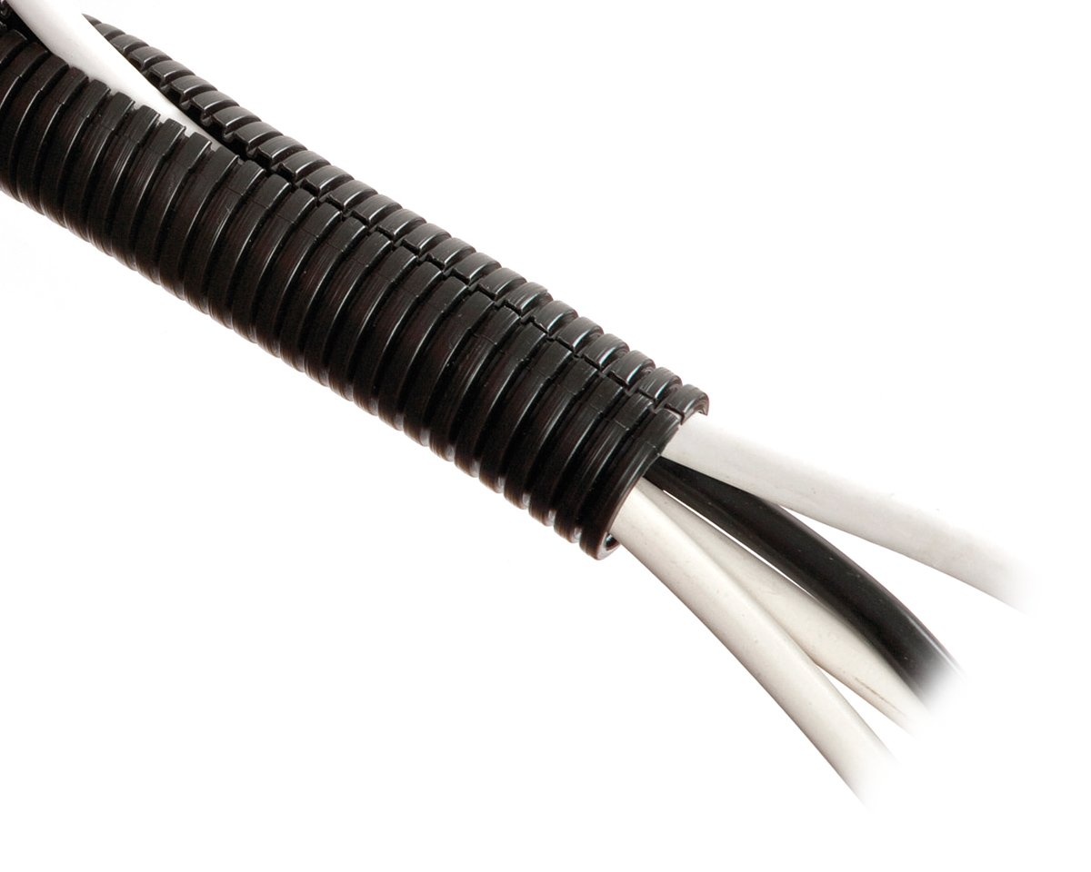 D-Line Cable Tube 32mm Pre-split 1.1m - MaxGaming.com