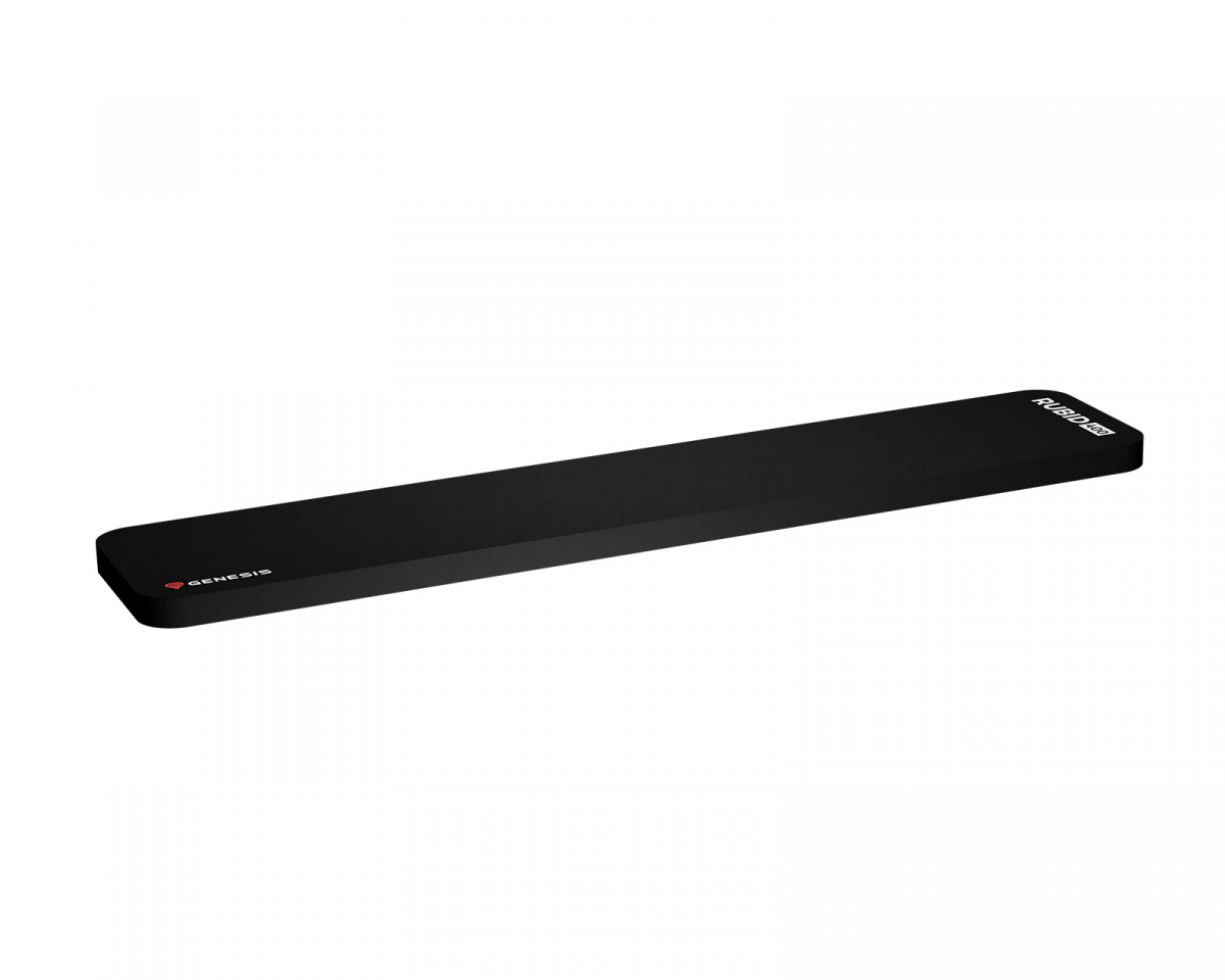 Genesis Wrist Rest Rubid 400 - Black - MaxGaming.com
