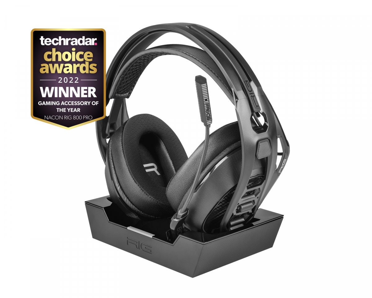RIG Gaming 800 PRO HS Wireless Gaming Headset - Black - MaxGaming.com