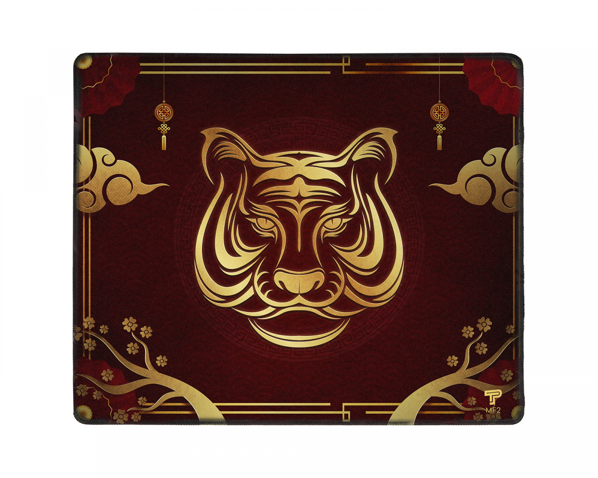 PureTrak MF2 Gaming Mousepad - Red Tiger - Large - MaxGaming.com
