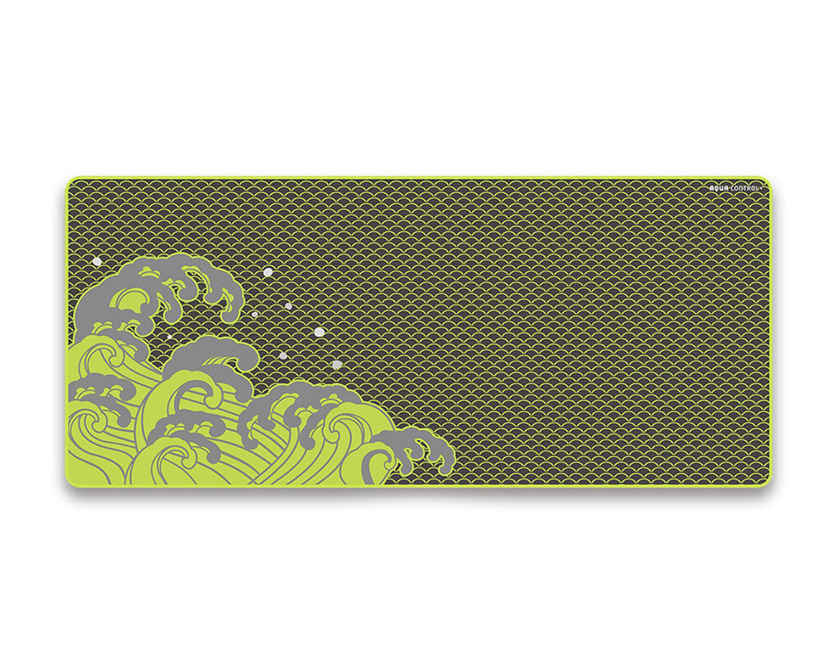 X-raypad Aqua Control Plus Mousepad - Wave - Grass - 2XL - MaxGaming.com