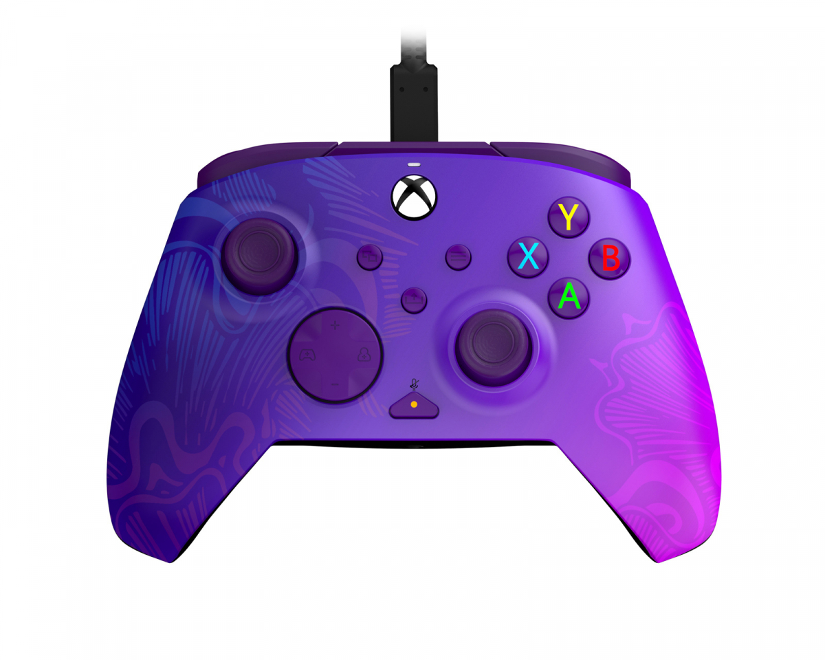 PDP Rematch Wired Controller (Xbox Series/Xbox One/PC) - Purple Fade ...