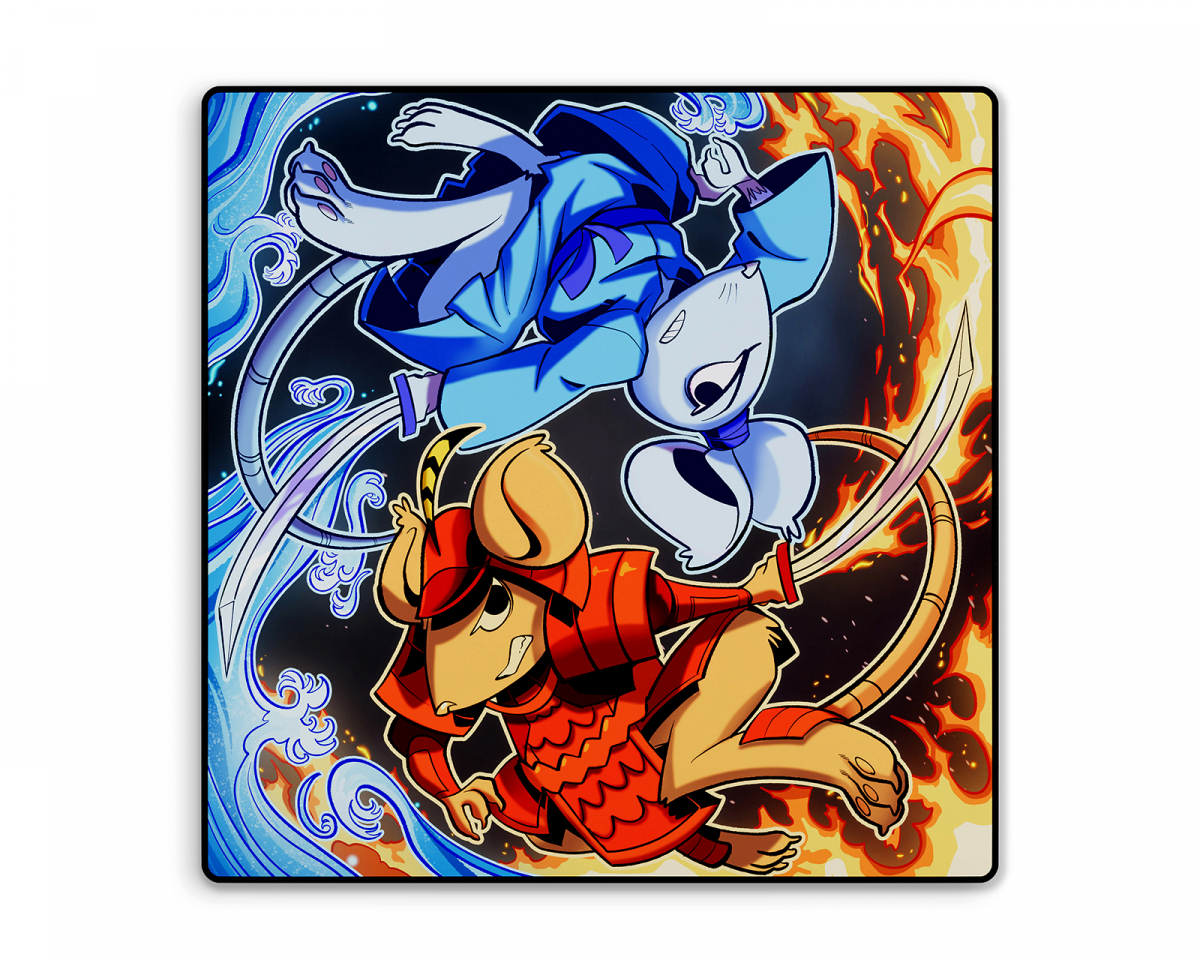 InfinityMice The Duel - Gaming Mousepad - MaxGaming.com