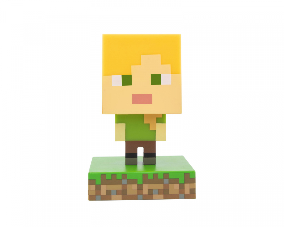 Paladone Icon Light - Minecraft Alex Light V2 - MaxGaming.com