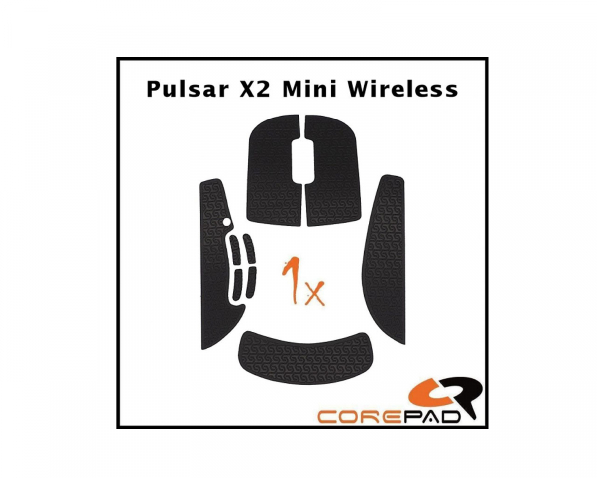 Corepad Soft Grips for Pulsar X2 Mini / X2V2 Mini Wireless - Black ...