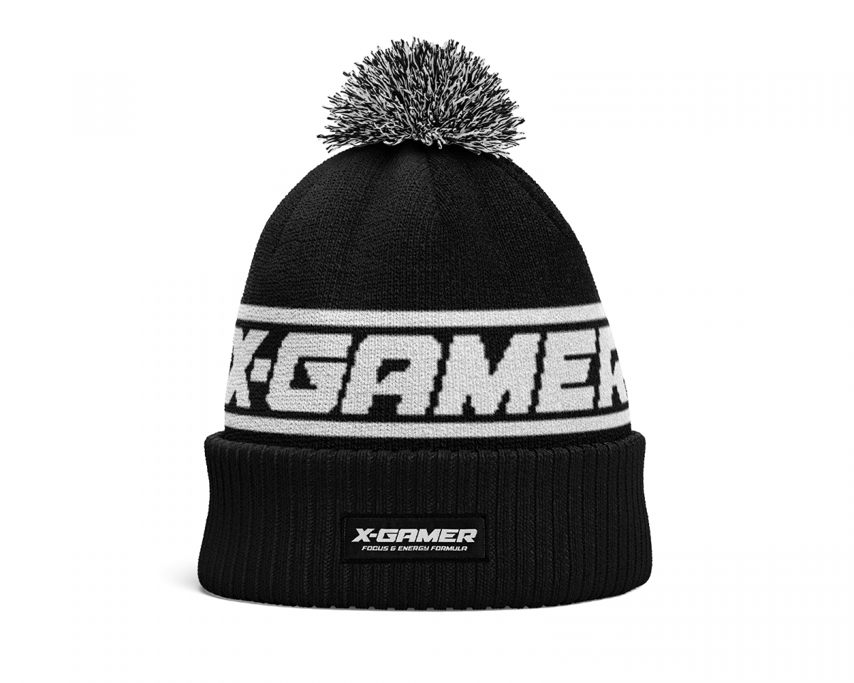 X-Gamer Beanie - Black - MaxGaming.com
