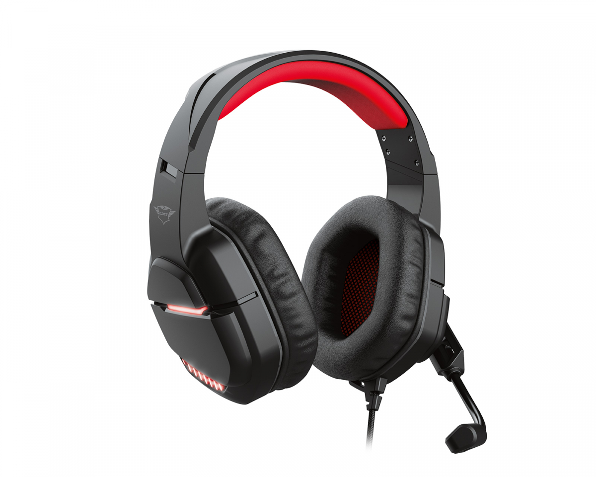 Trust GXT 448 Nixxo Illuminated Gaming Headset - Black - MaxGaming.com