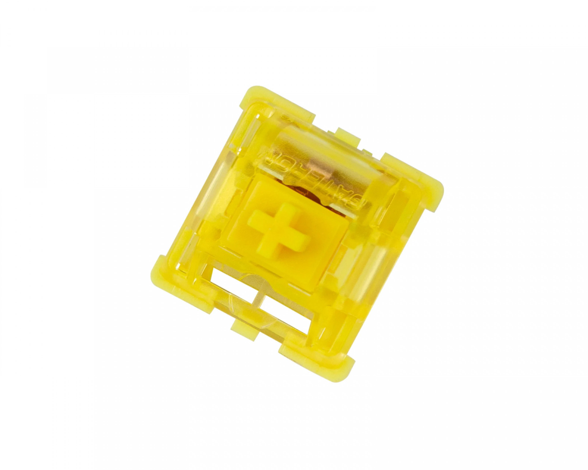 Gateron Phantom Yellow Linear Switch - MaxGaming.com