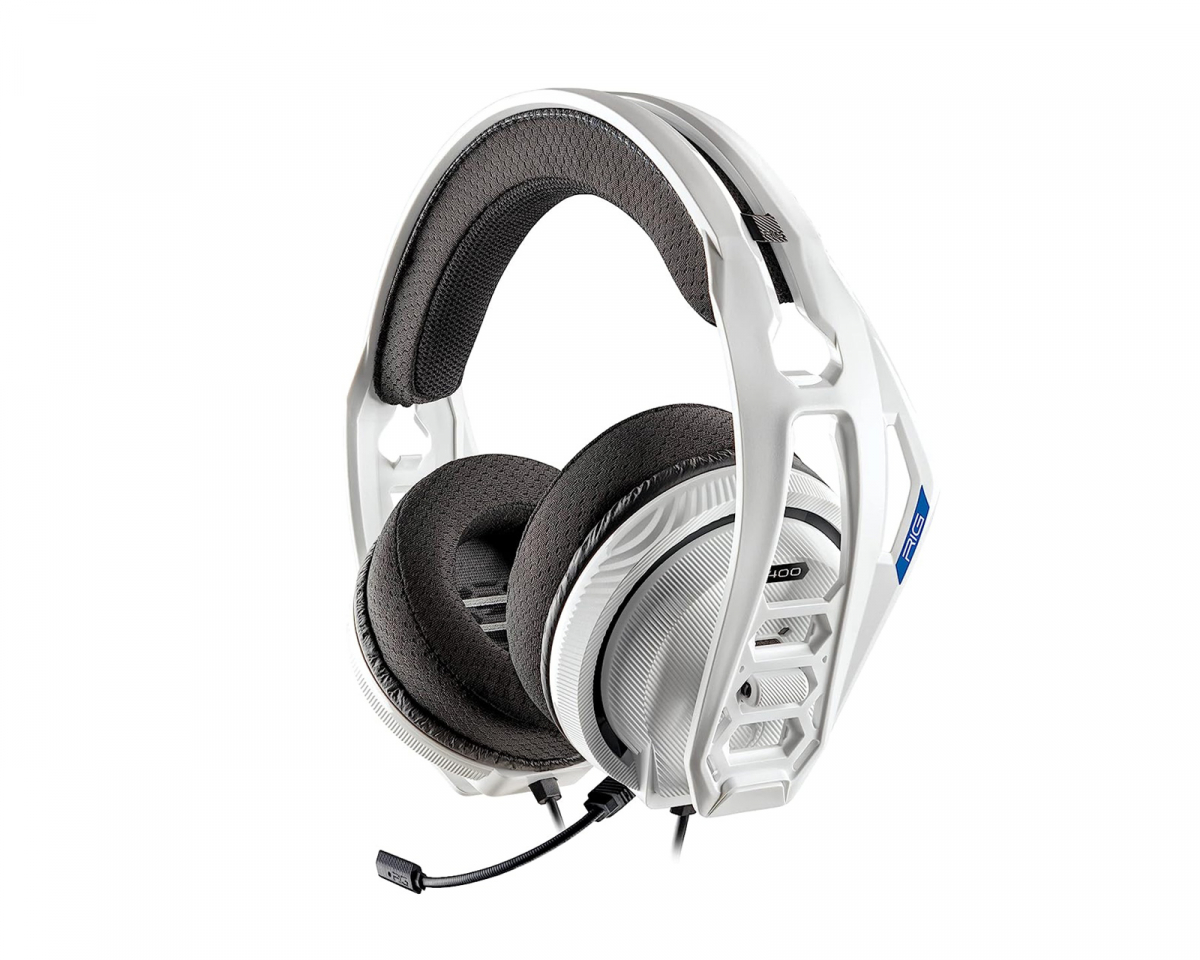 RIG Gaming 400HS White Gaming Headset PS4/PS5 - White - MaxGaming.com