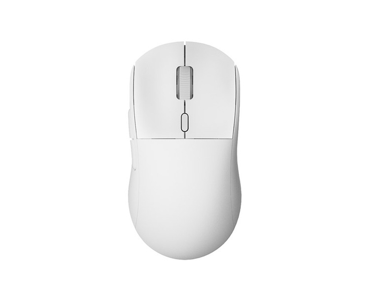 Ajazz AJ199 Dual Mode Gaming Mouse - White - MaxGaming.com