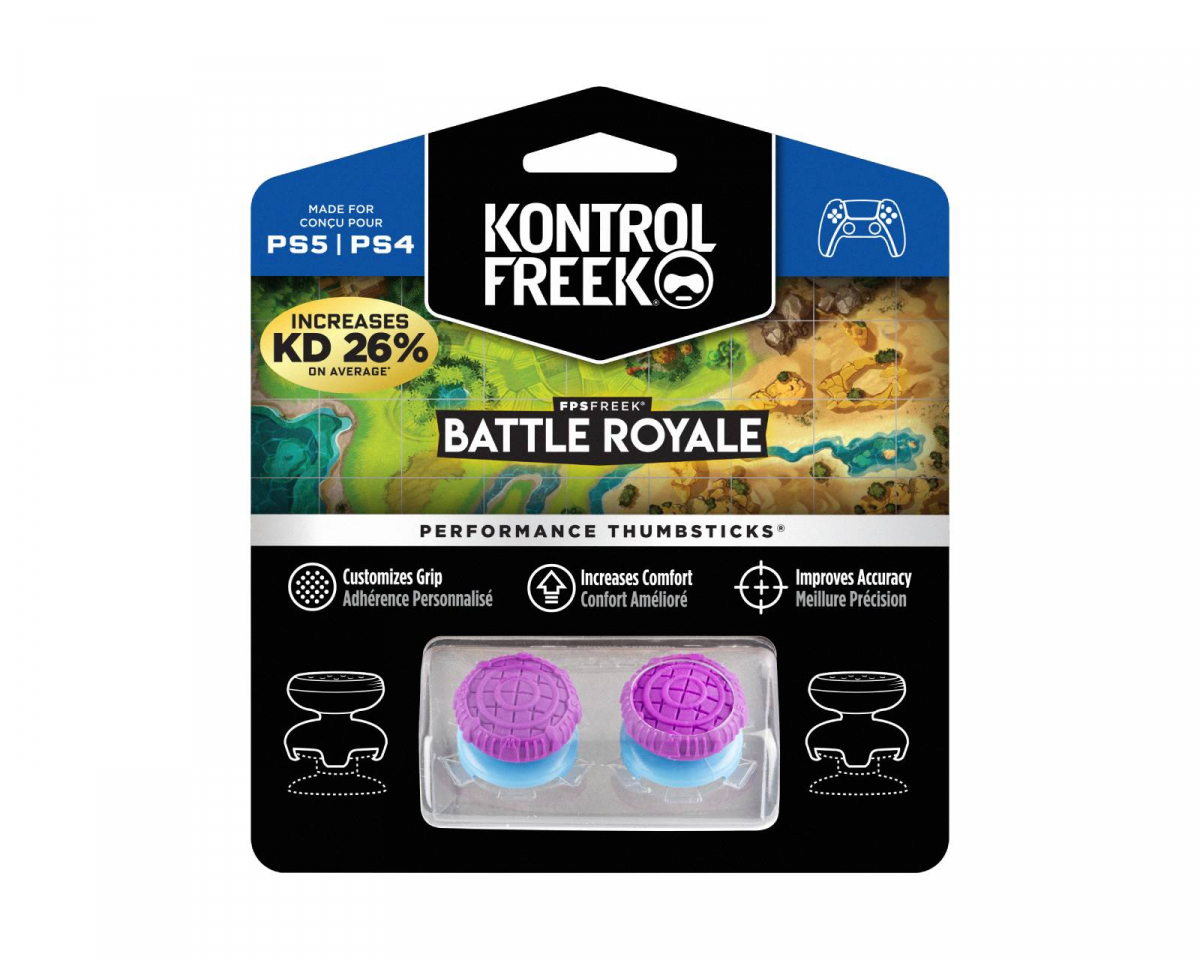 KontrolFreek FPS Freek Battle Royale Purple - (PS5/PS4) - MaxGaming.com