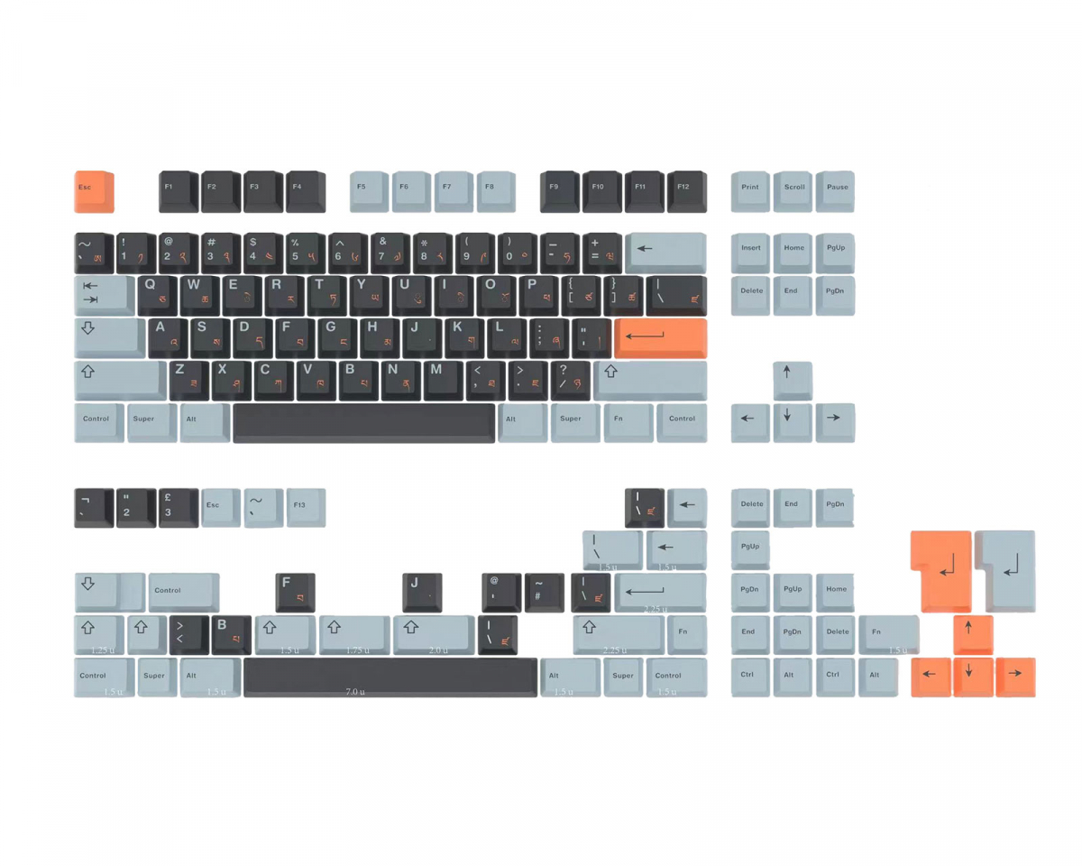 AlohaKB ePBT Flaming Ice - Base kit - MaxGaming.com