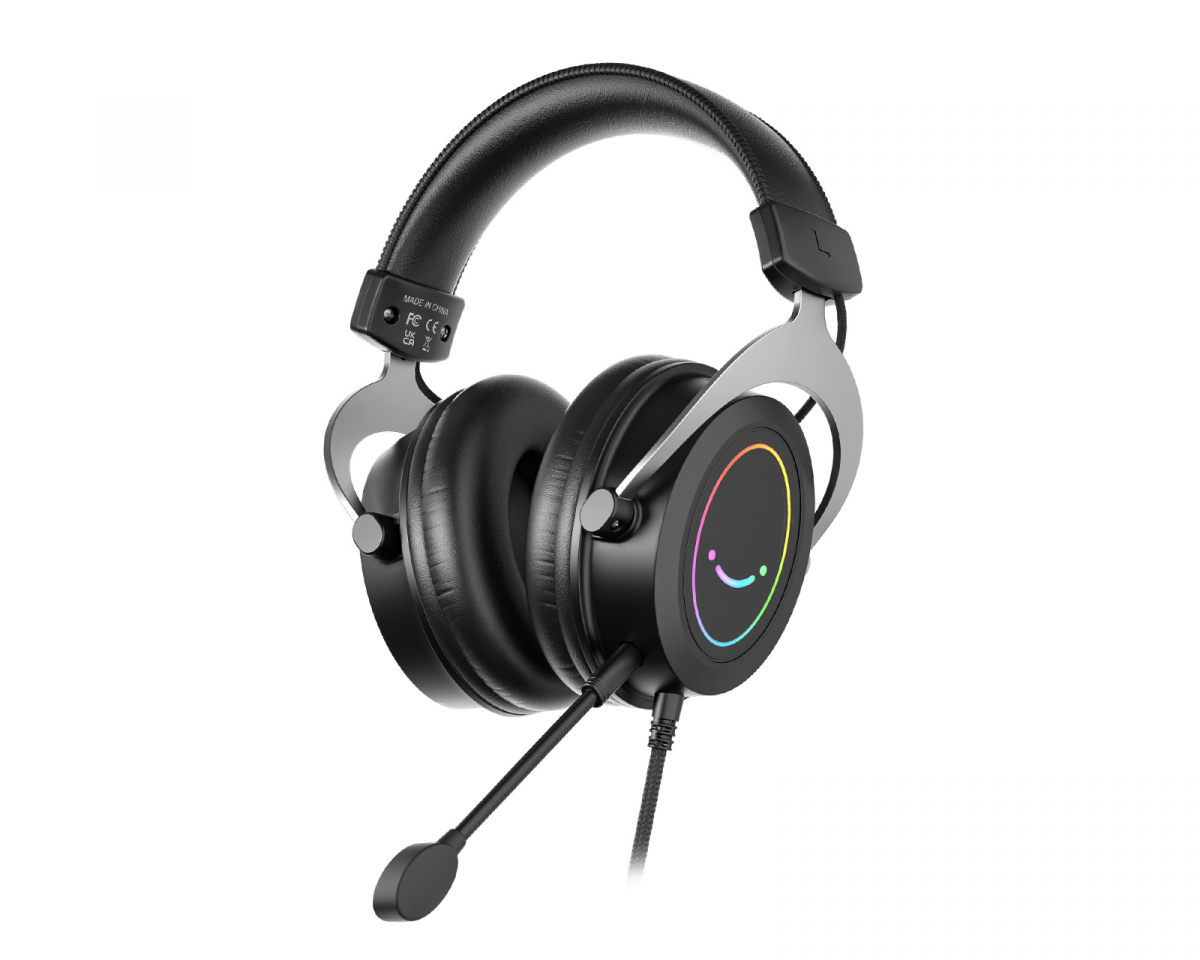 Fifine AMPLIGAME H3 Gaming Headset RGB - Black - MaxGaming.com