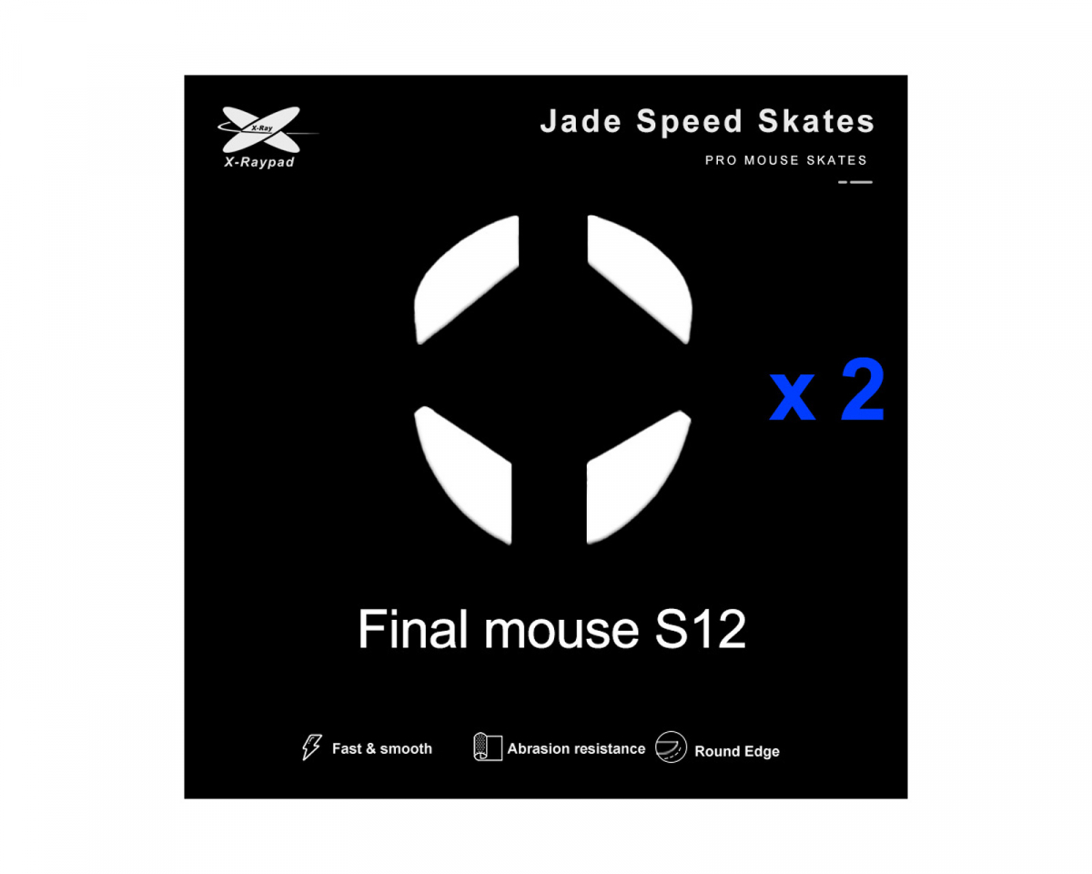 X-raypad Jade Mouse Skates Finalmouse Ultralight 2 / Starlight 12 Small ...