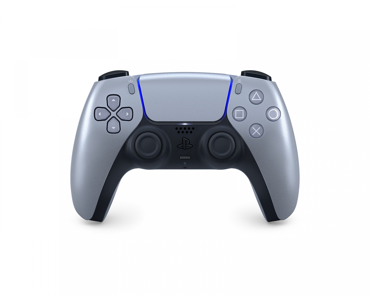 Sony Playstation 5 DualSense Wireless Controller - Sterling Silver ...