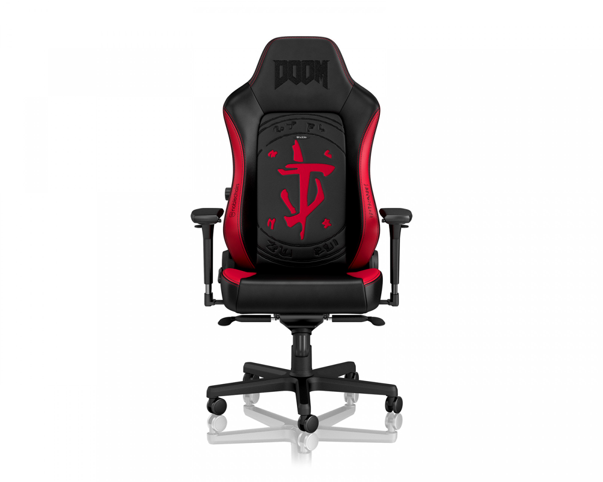 noblechairs HERO PU-Leather - DOOM Edition - MaxGaming.com