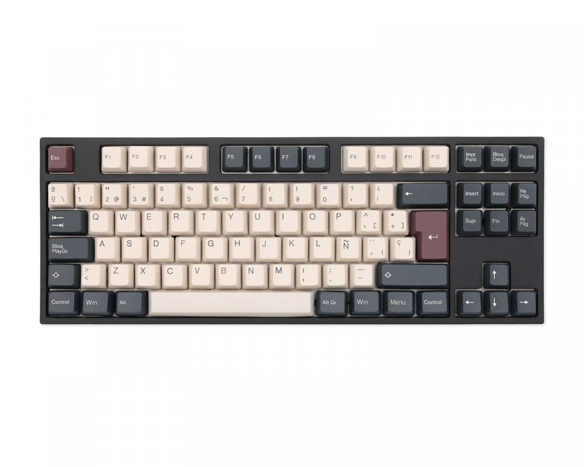 Tai-Hao PBT Double-shot Keycaps Nordic Layout - Cream - MaxGaming.com