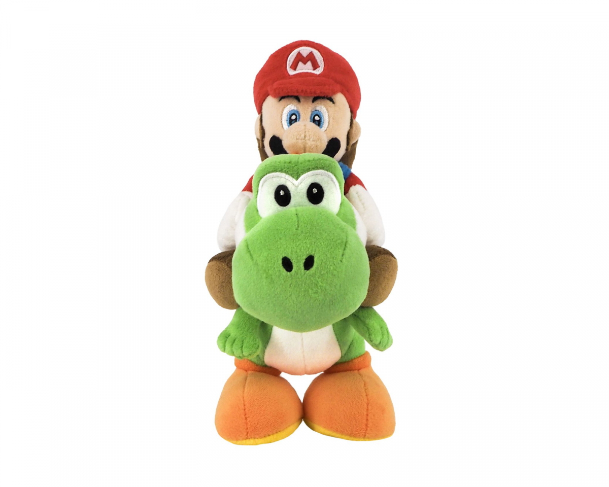 1UP Nintendo Together Plush Super Mario and Yoshi - 21cm - MaxGaming.com