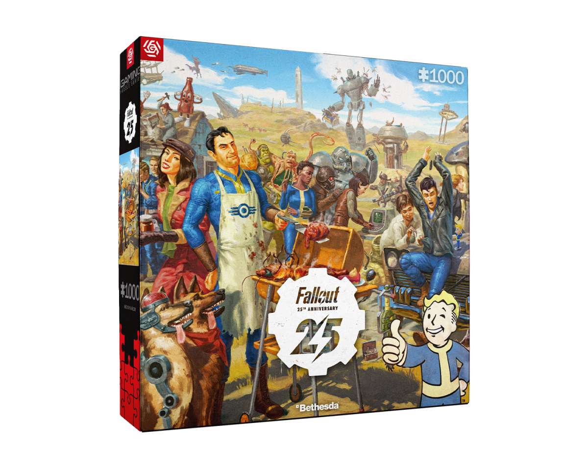 Good Loot Gaming Puzzle - Fallout 25th Anniversary Puzzles 1000 Pieces ...