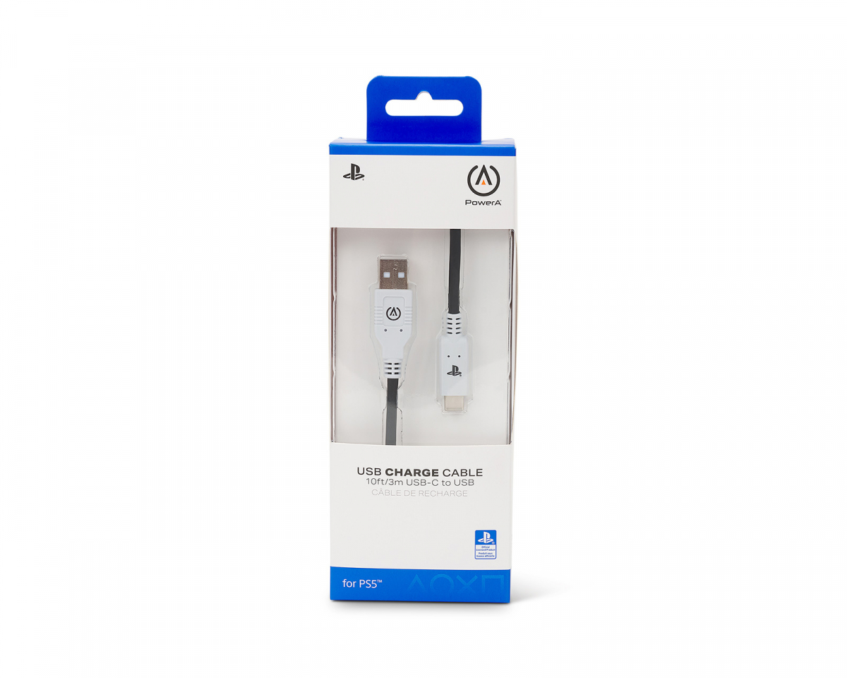 PowerA USB-C Cable for PlayStation 5 DualSense Controller - 3m ...