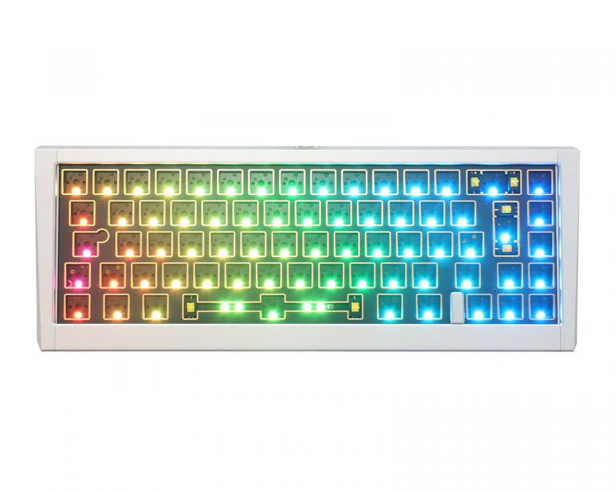 Ducky Outlaw 65 RGB Barebone ISO - Silver - MaxGaming.com