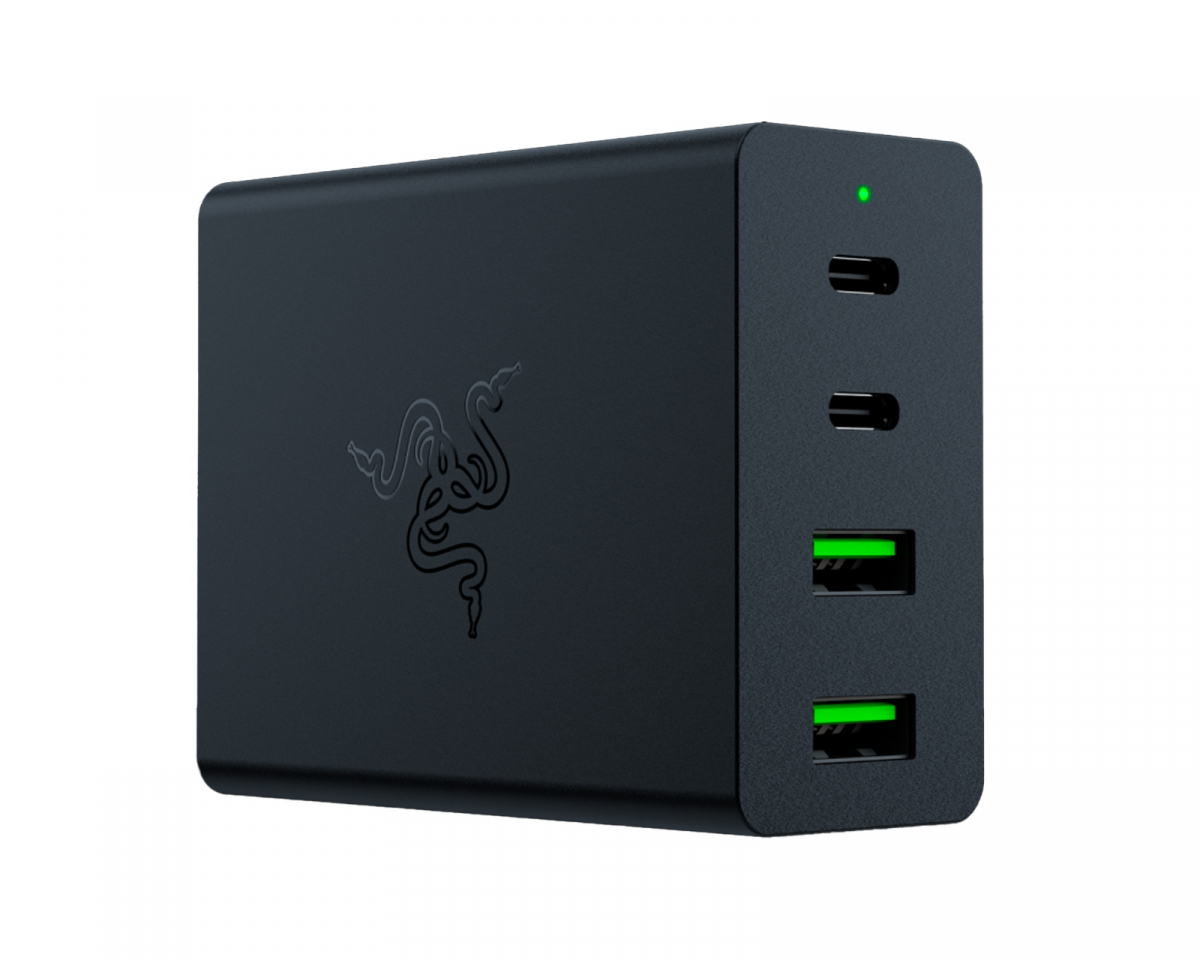 Razer USB-C 130W GaN Charger - Black - MaxGaming.com