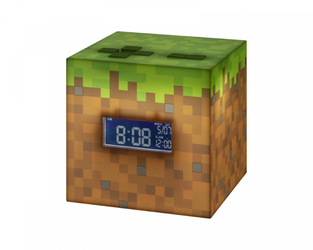 Paladone Minecraft Alarm Clock - MaxGaming.com
