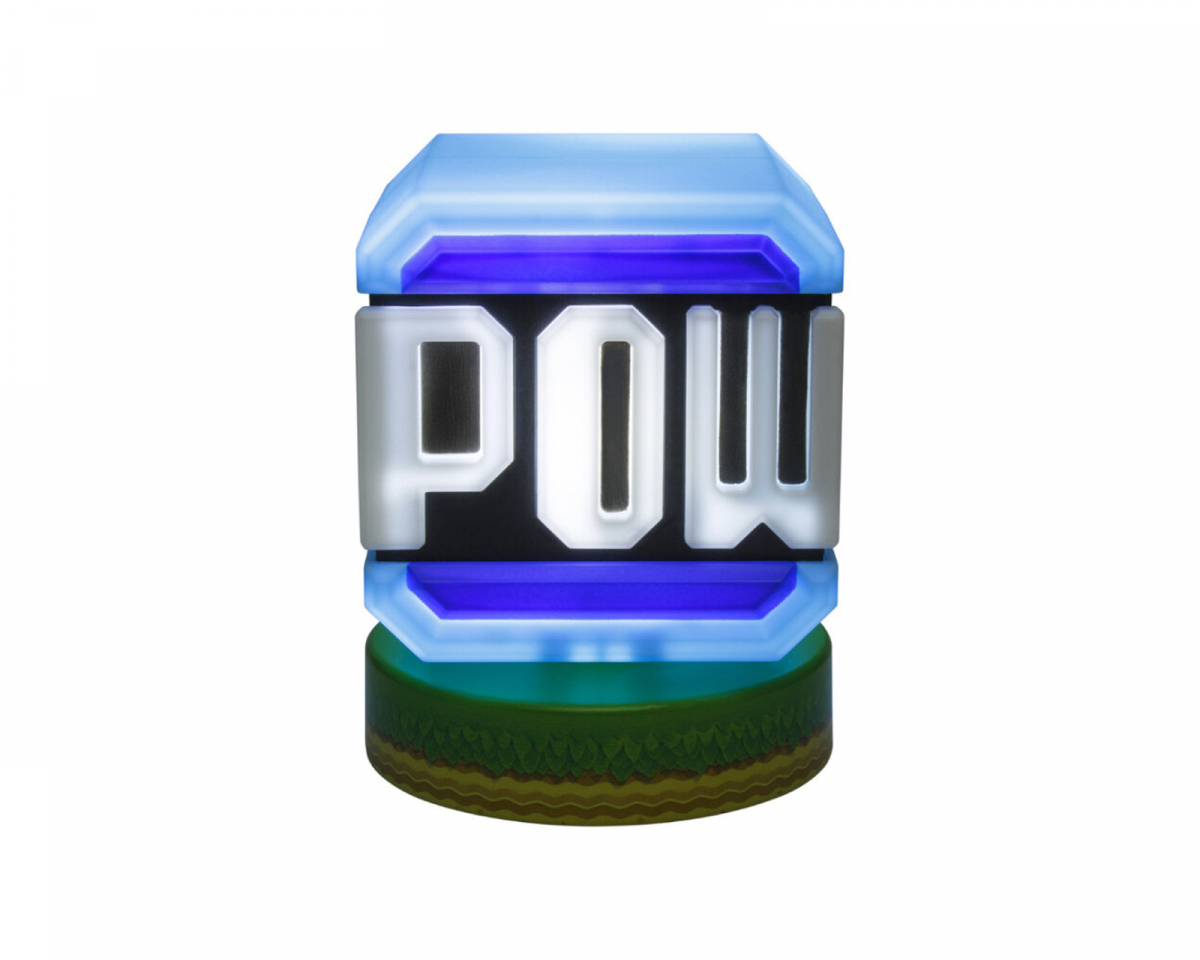 Paladone Icon Light - Pow Block - MaxGaming.com