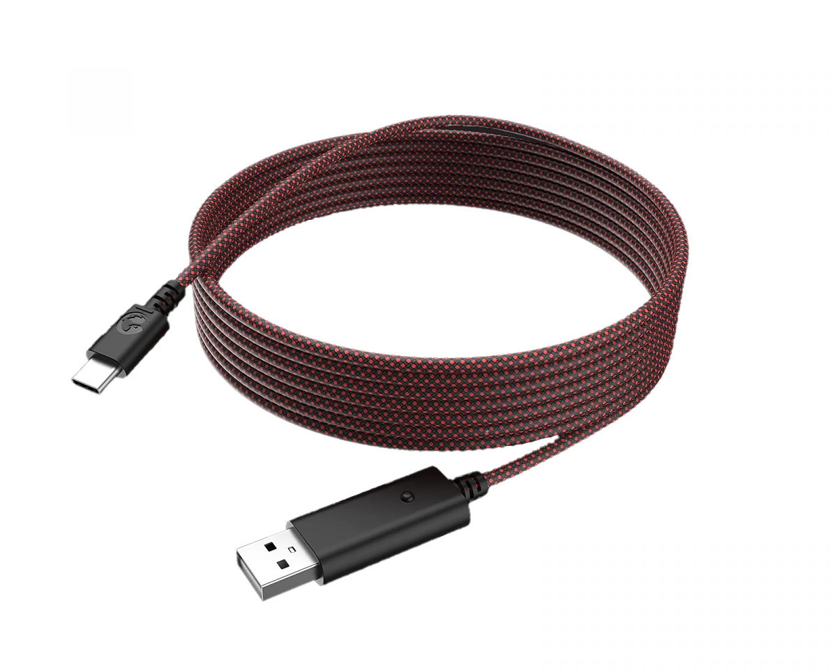 GameSir USB-C Gaming Cable 3m - Red - MaxGaming.com