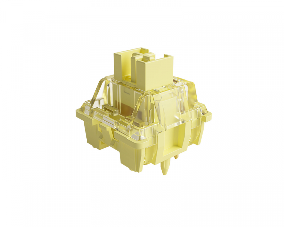 Akko V3 Cream Yellow Pro (45pcs) - Linear Switch - MaxGaming.com