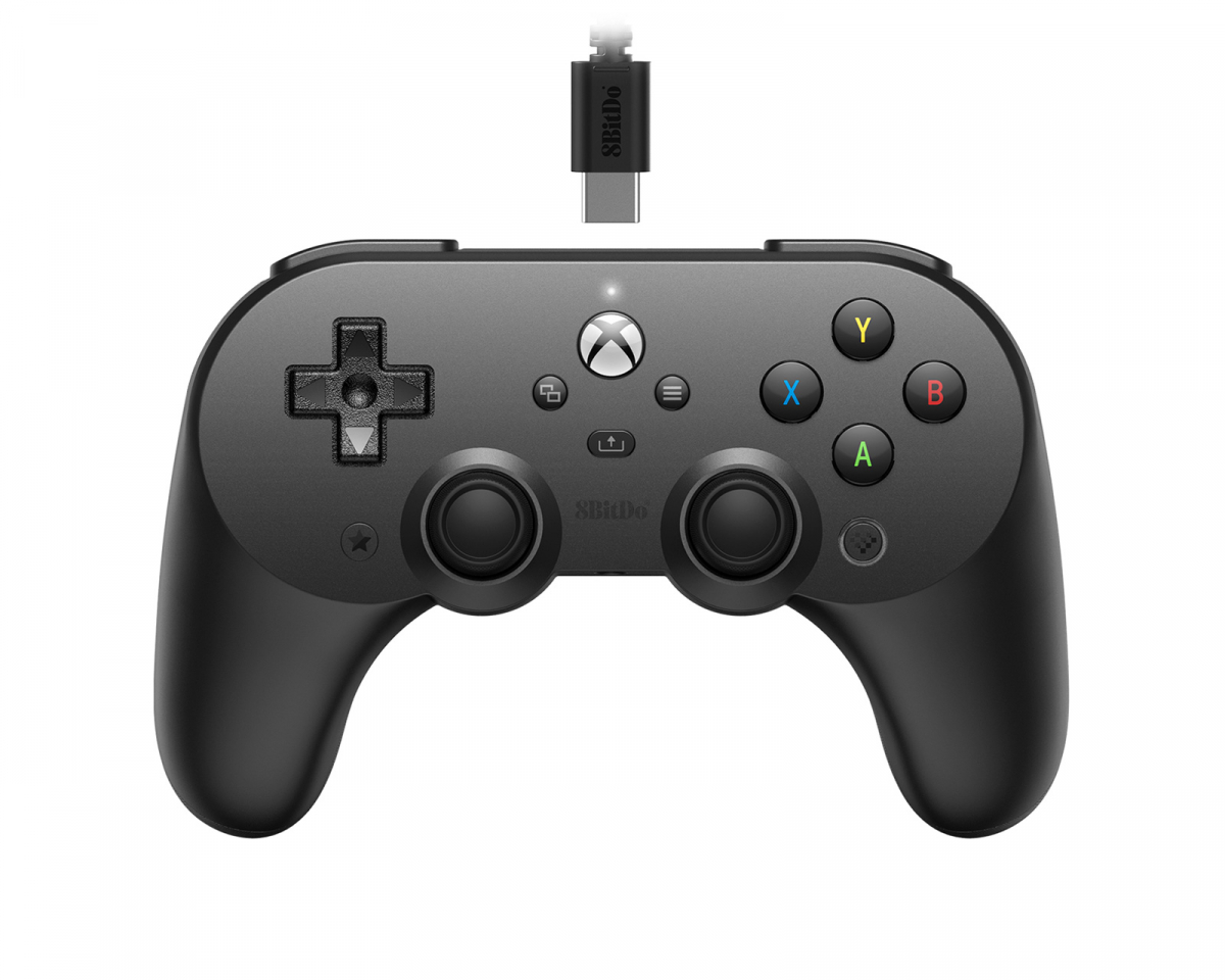 8Bitdo Pro 2 Wired Controller Xbox Hall Effect Edition - Black ...