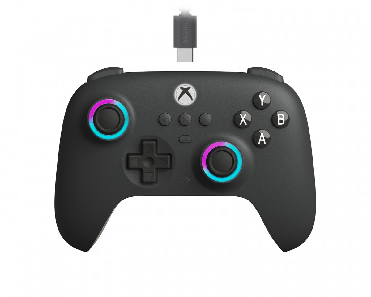 8Bitdo Ultimate C Wired Controller Xbox Hall Effect Edition - Dark Grey ...