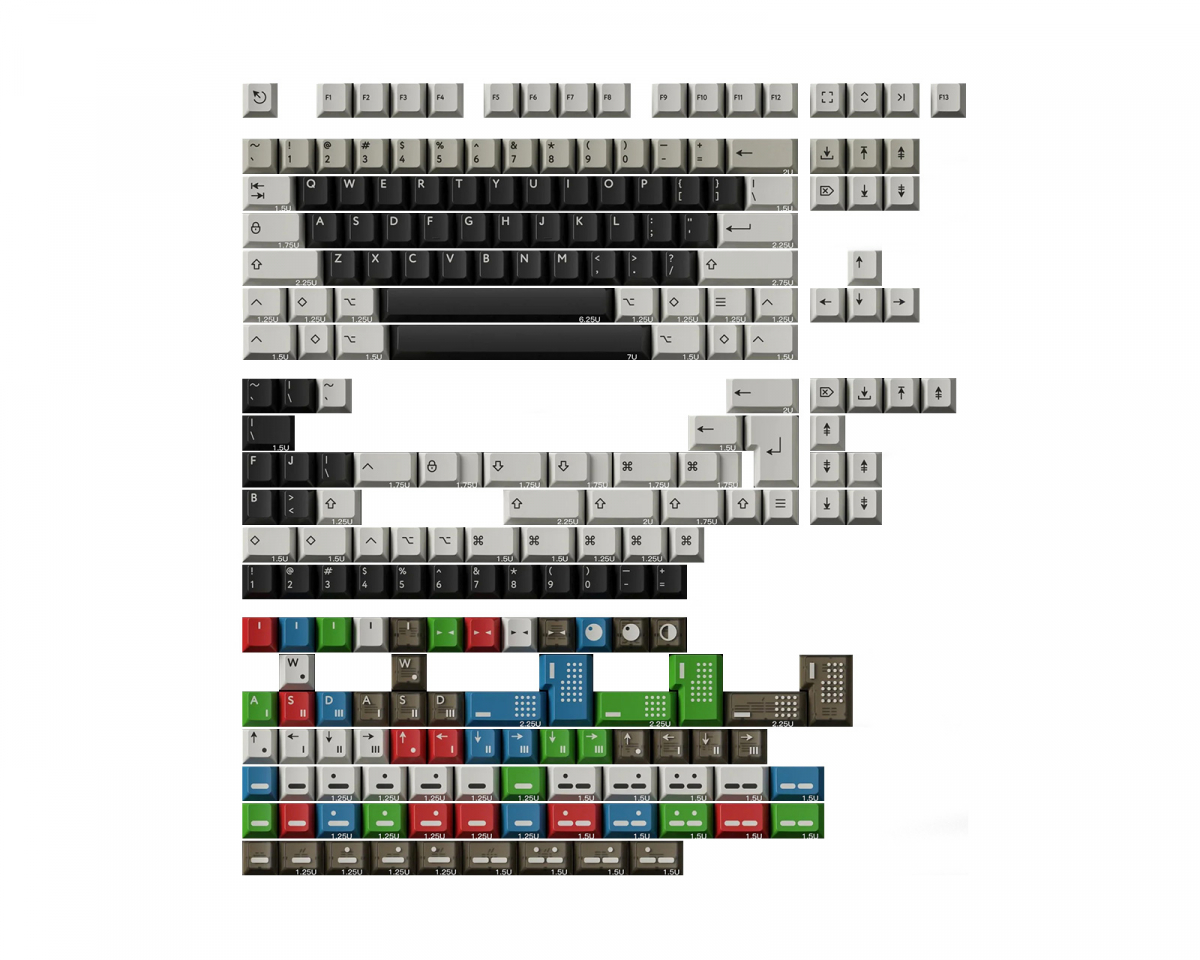 KBDfans PBTfans Resonance R2 - Base kit - MaxGaming.com