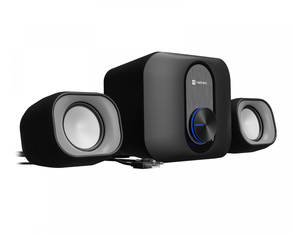 Natec PUG 11W RMS 2.1 Computer Speakers - MaxGaming.com