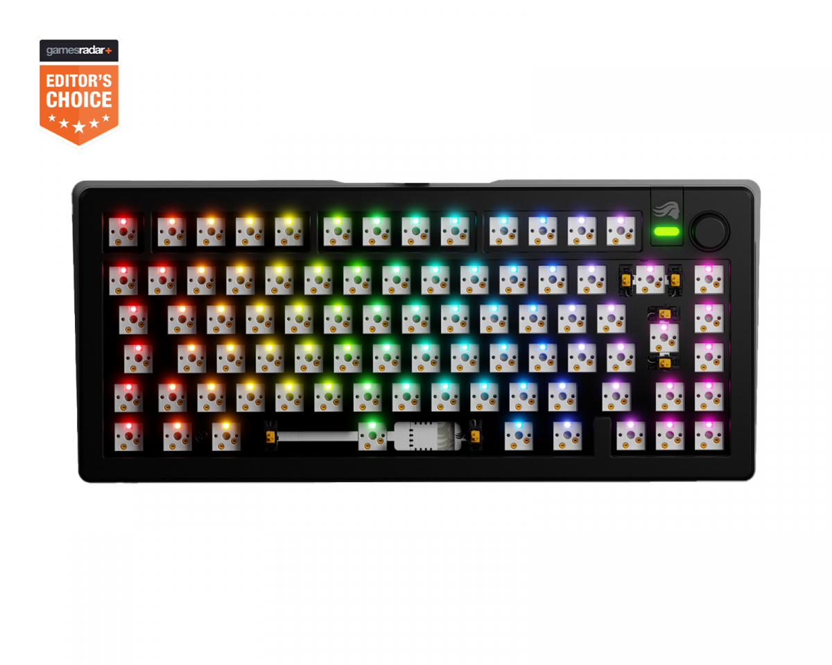 Glorious GMMK 3 Pro 75% Barebone ISO - Black - MaxGaming.com