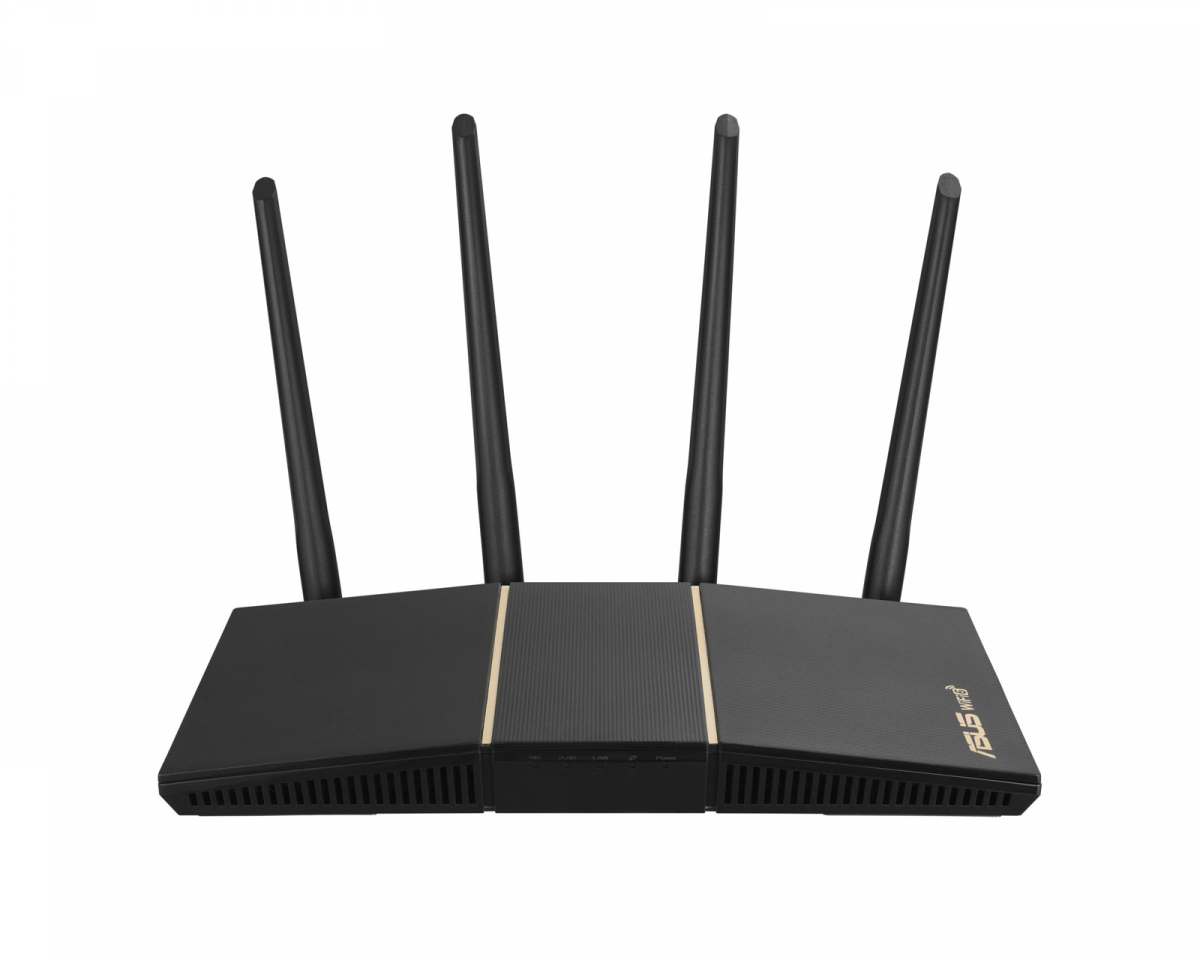 Asus RT-AX57 WiFi 6 Router, Dual-Band, 4-Ports RJ-45 - MaxGaming.com