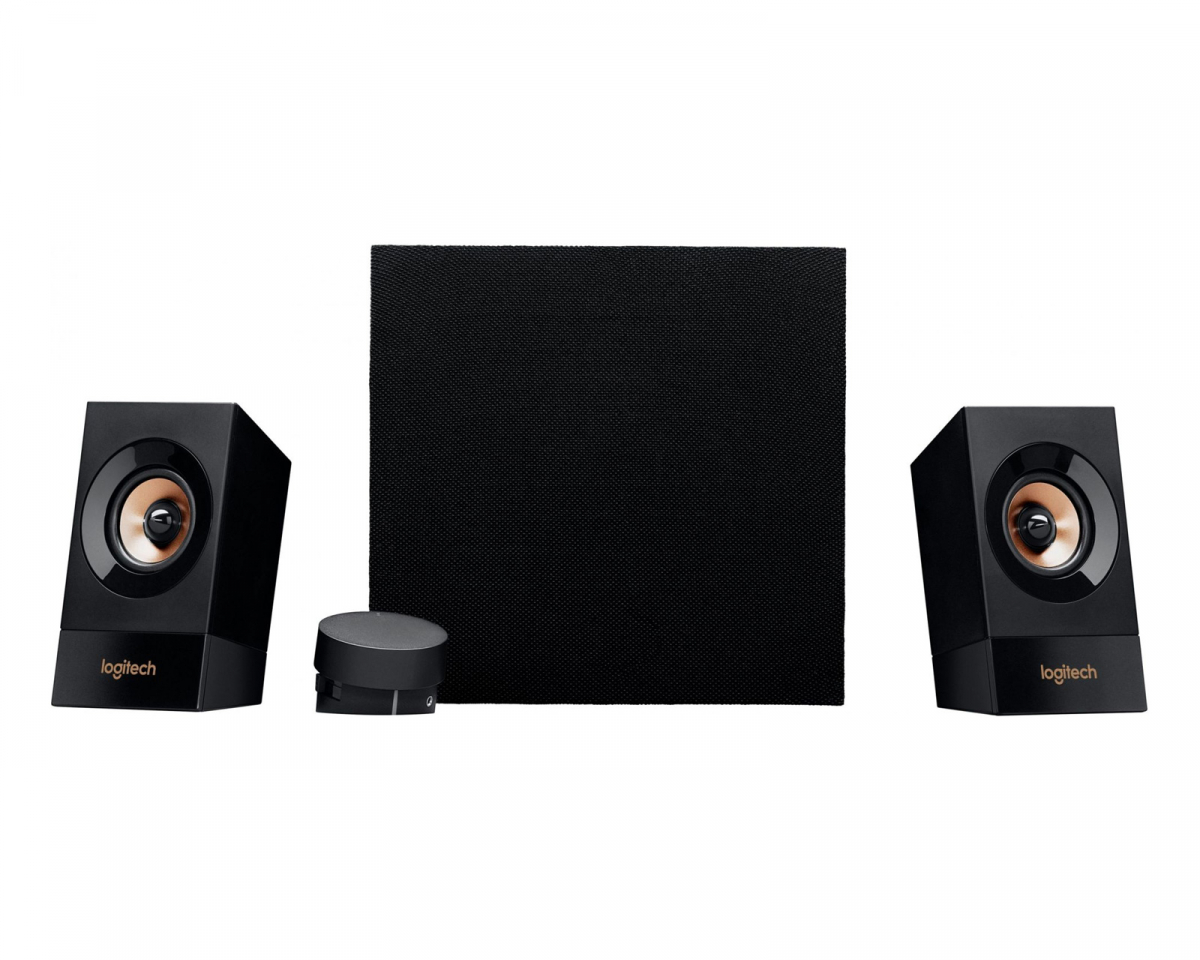 Logitech Z533 2.1 Speaker System with Subwoofer - Black - MaxGaming.com