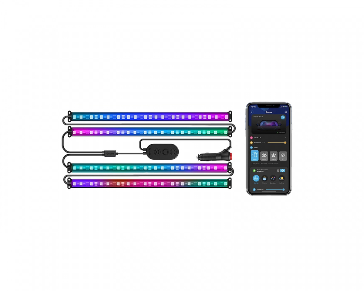 Govee RGBIC Interior Car Lights - MaxGaming.com