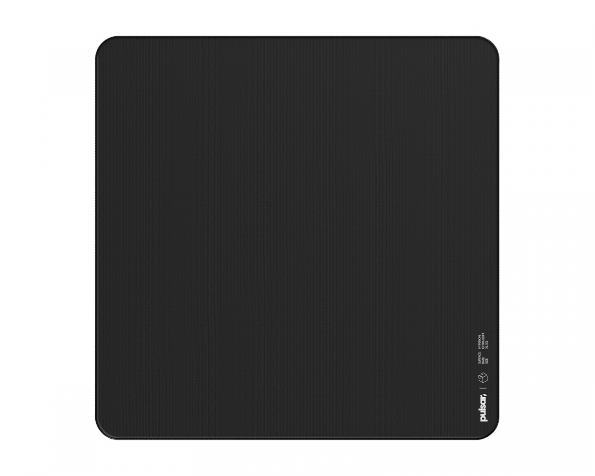 Pulsar x LGG Hyperion Mousepad - XL SQ - Xsoft - Black - MaxGaming.com