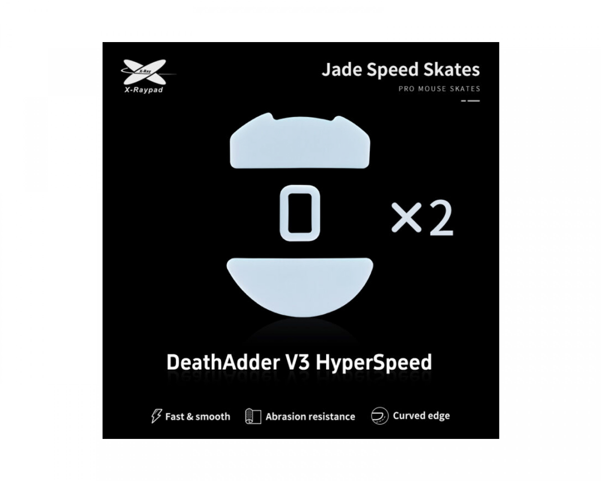 X-raypad Jade Mouse Skates for Razer DeathAdder V3 HyperSpeed ...