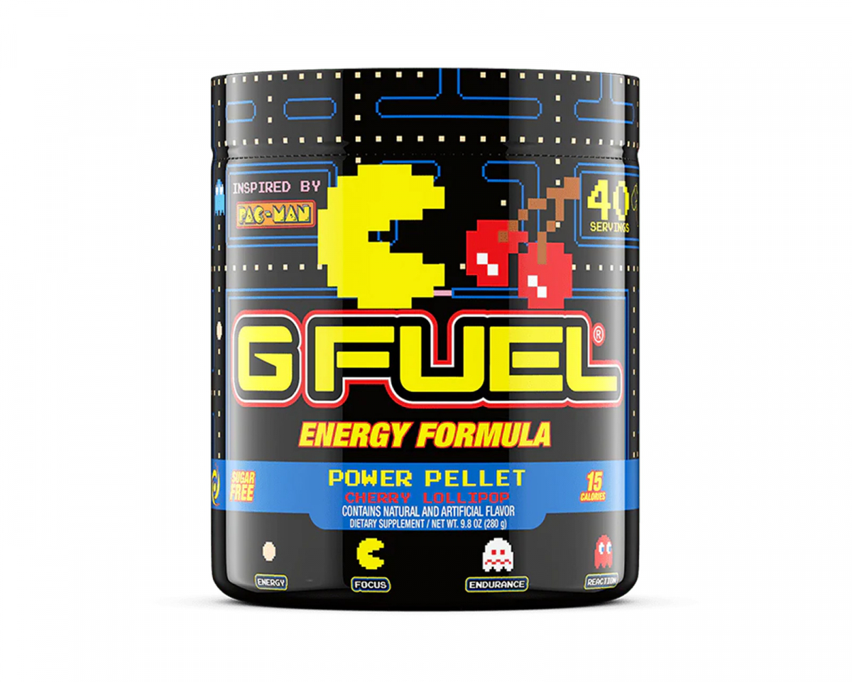 G FUEL x Pac Man Power Pellet - 40 Servings - MaxGaming.com