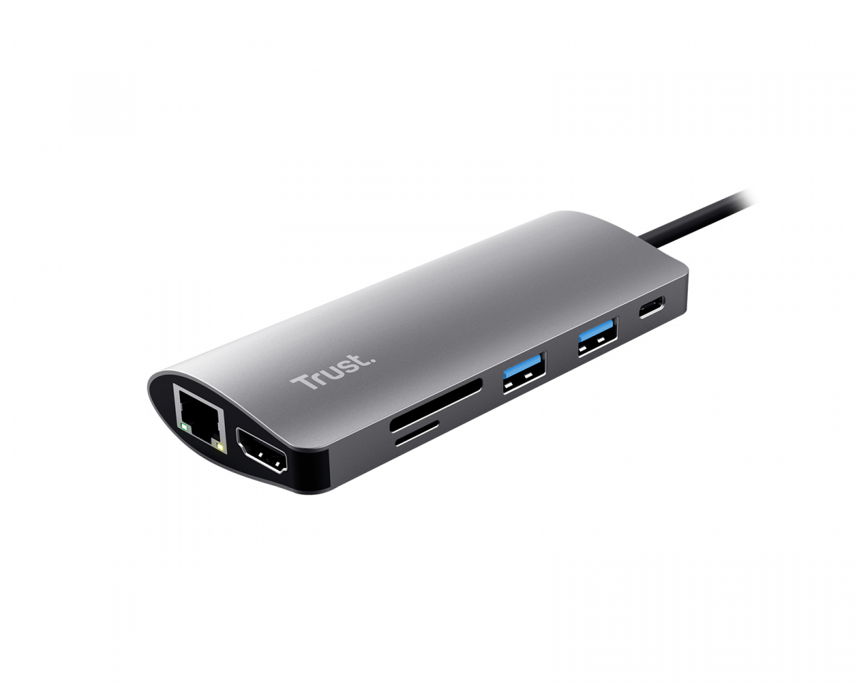 Trust Dalyx 7-in-1 USB-C Adapter - MaxGaming.com