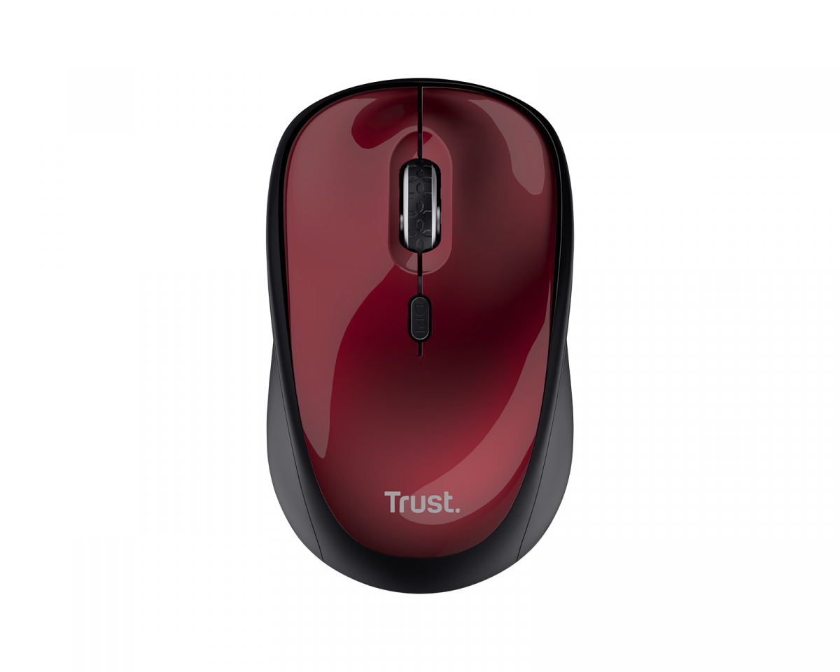 Trust Yvi Wireless Mouse - Red - MaxGaming.com