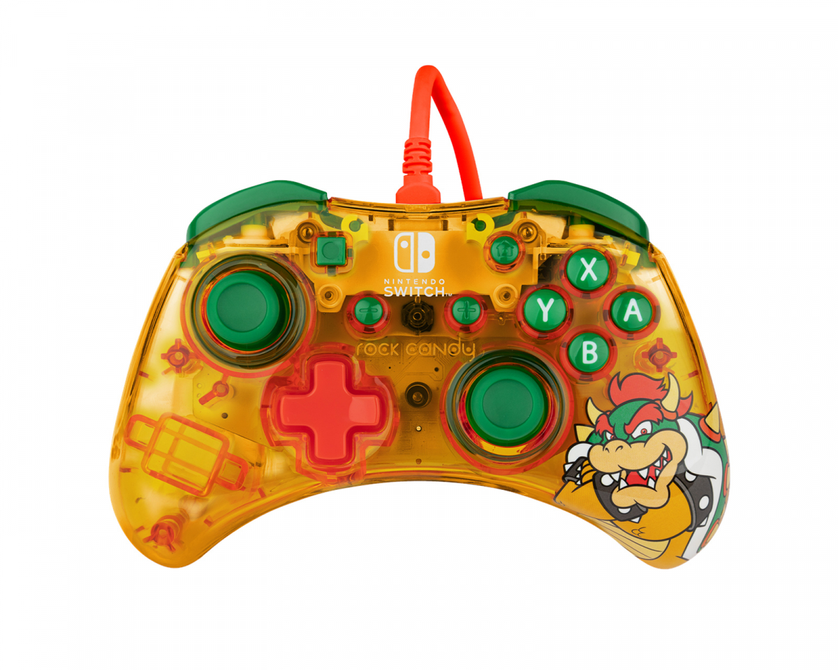 PDP Rock Candy Nintendo Switch Controller - Bowser - MaxGaming.com