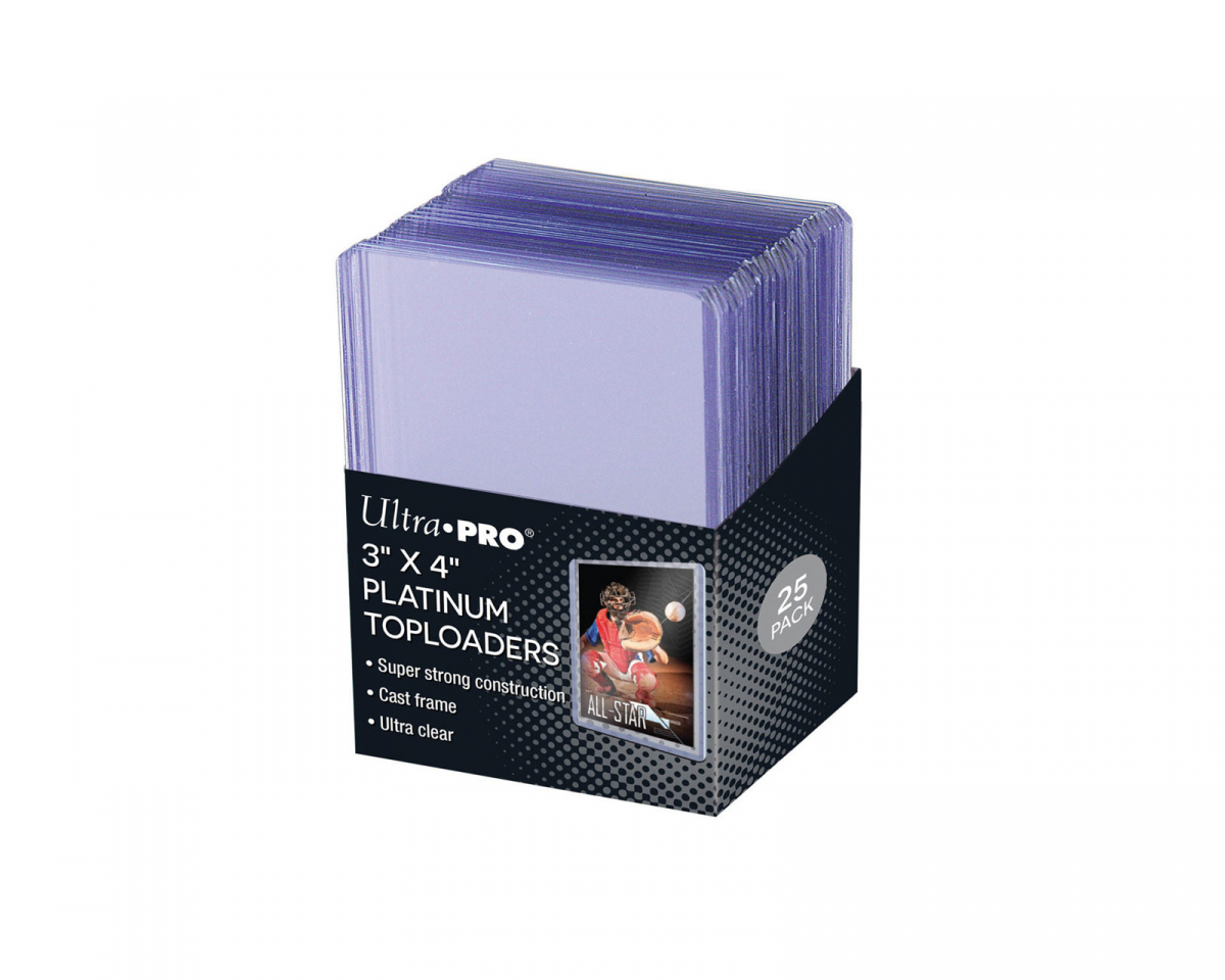 Pokémon Toploader 3x4 Clear Premium 25-pack - Plastfickor - MaxGaming.com