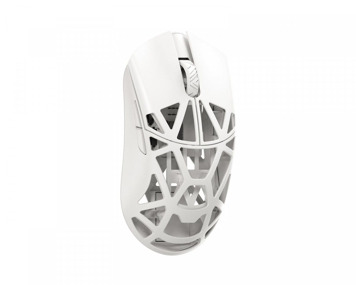 WLMouse Beast X Pro - Milky White [Omron Opticals] - Solid Sides ...